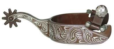 Metalab Antique Floral Engraved Spur – EquestrianCollections