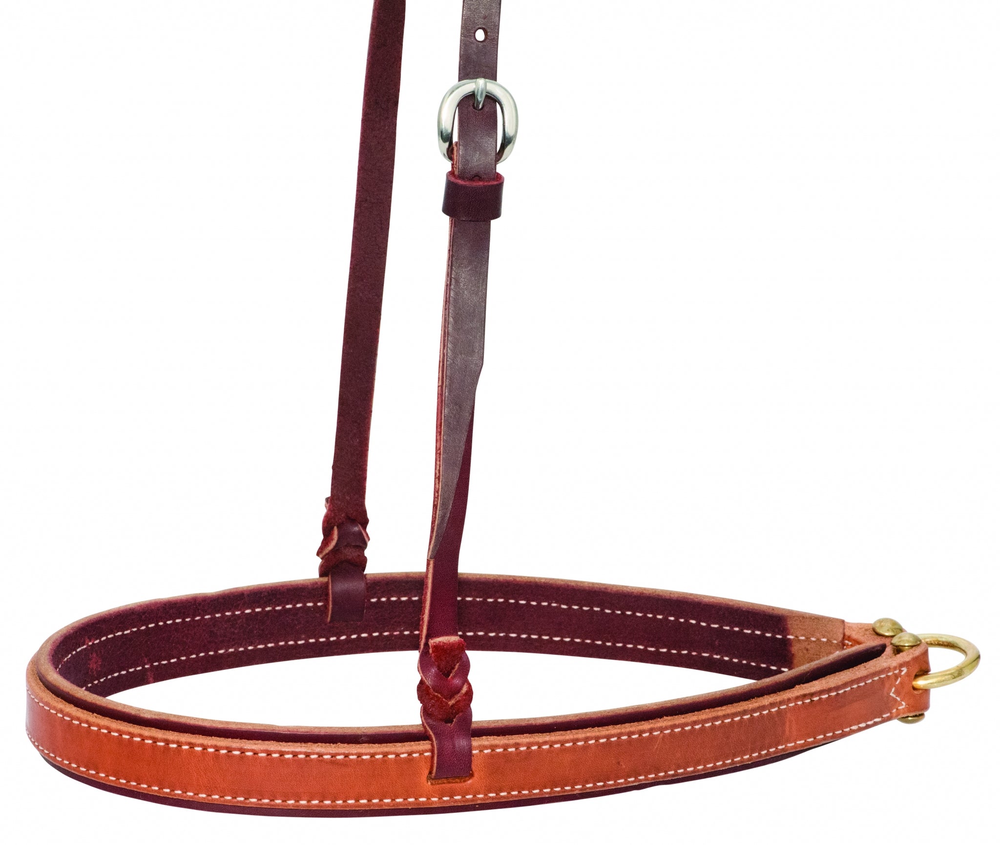 Wildfire Saddlery Latigo Leather Noseband With Harness Overlay ...