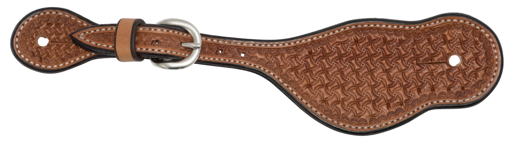 Wildfire Saddlery Youth Leather Spider Stamp Buckaroo Spur Straps ...