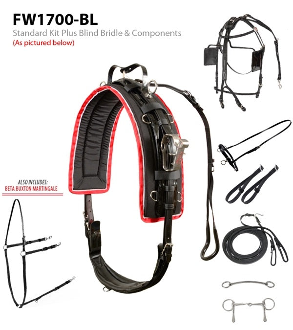 Feather-Weight LITE-N-TUFF All Weather Coated Nylon Race Harness ...