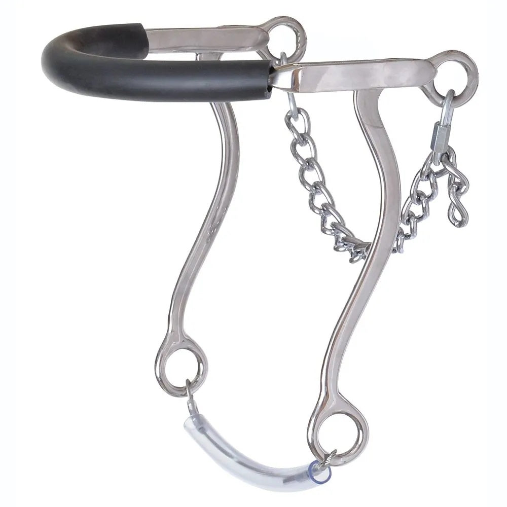Reinsman Pony Mechanical Rubber Covered Hackamore – EquestrianCollections