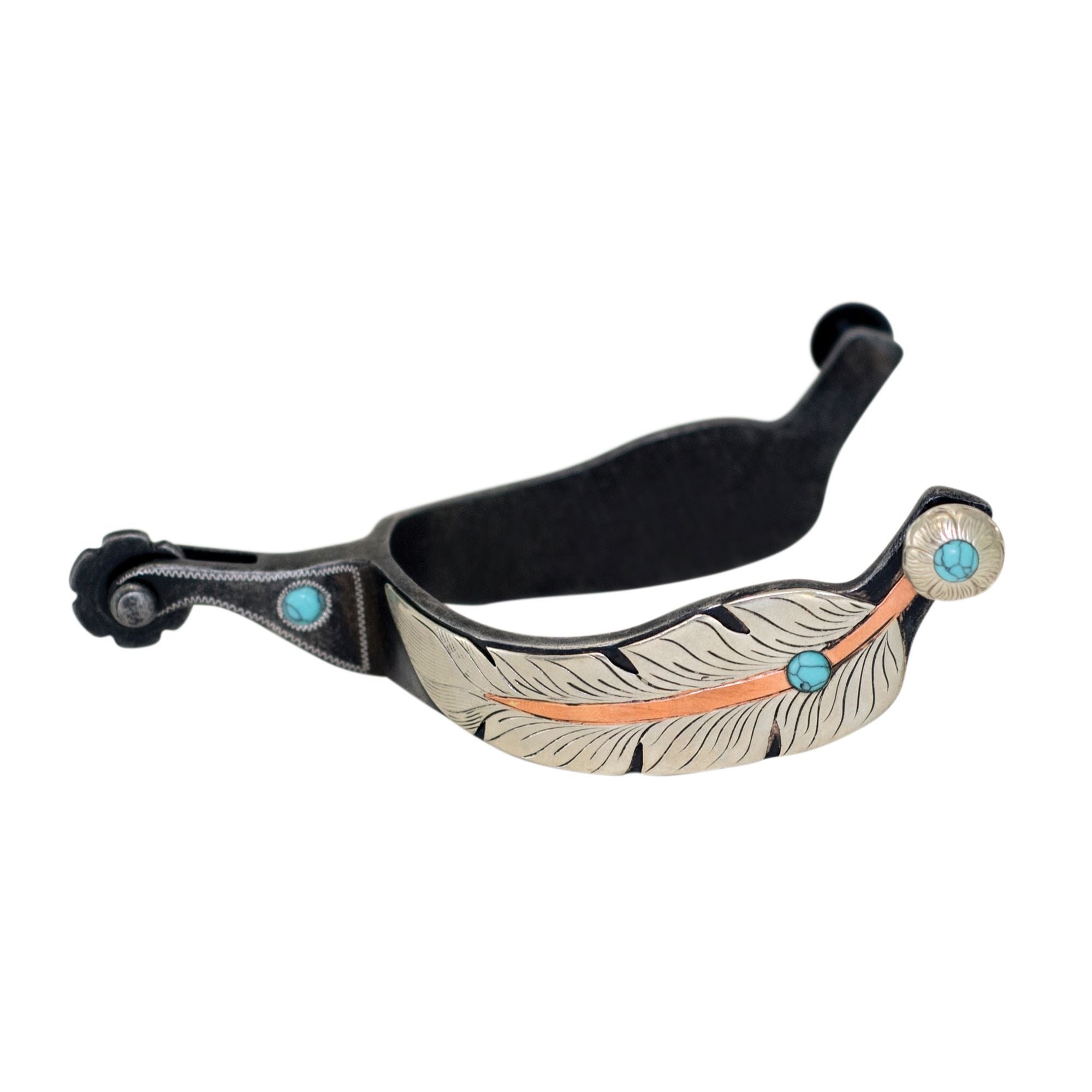 Metalab Feather Collection Cup Spurs – EquestrianCollections