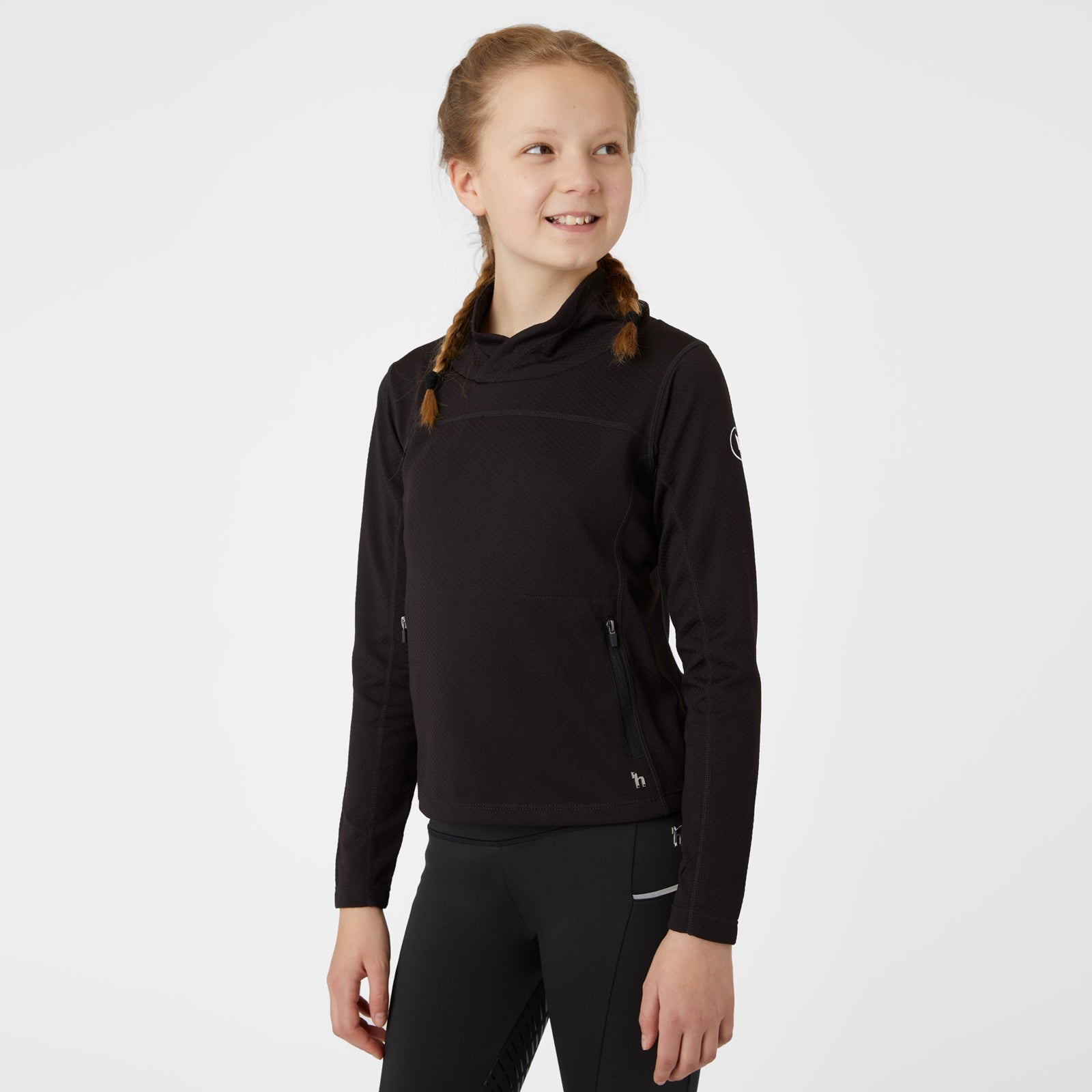 Horze Kids Lou Technical Training Shirt with High Neck ...