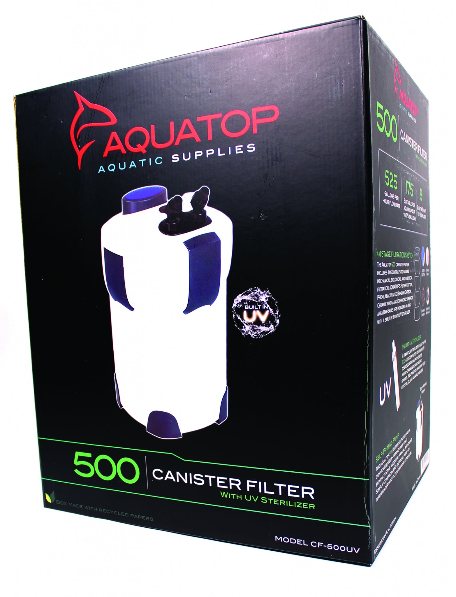 Aquatop 5 Stage Canister Filter with UV Sterilizer – EquestrianCollections
