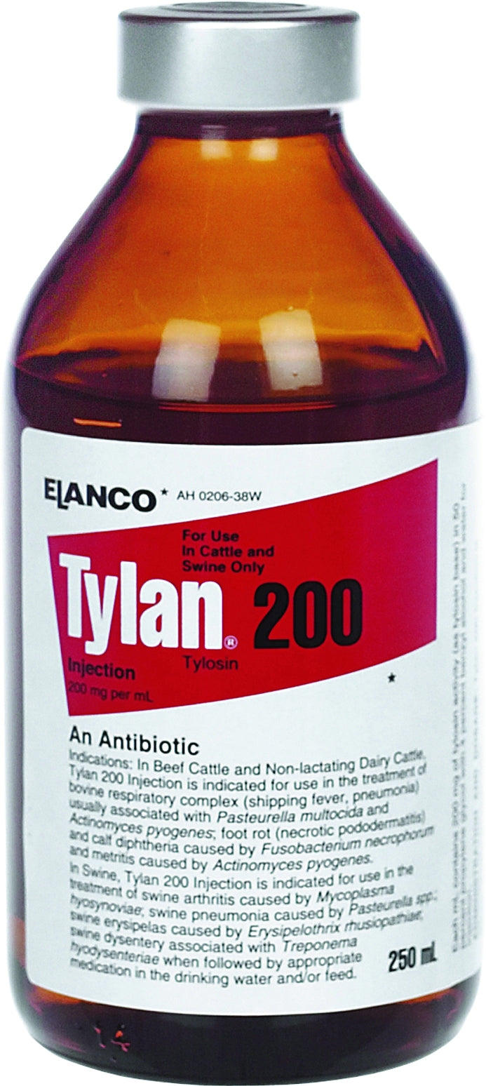 Elanco Tylan 200 Injection For Cattle And Swine – EquestrianCollections