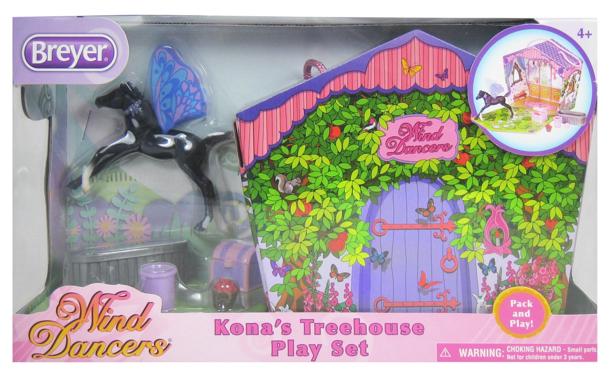 Breyer Wind Dancers Kona's Treehouse Play Set – EquestrianCollections