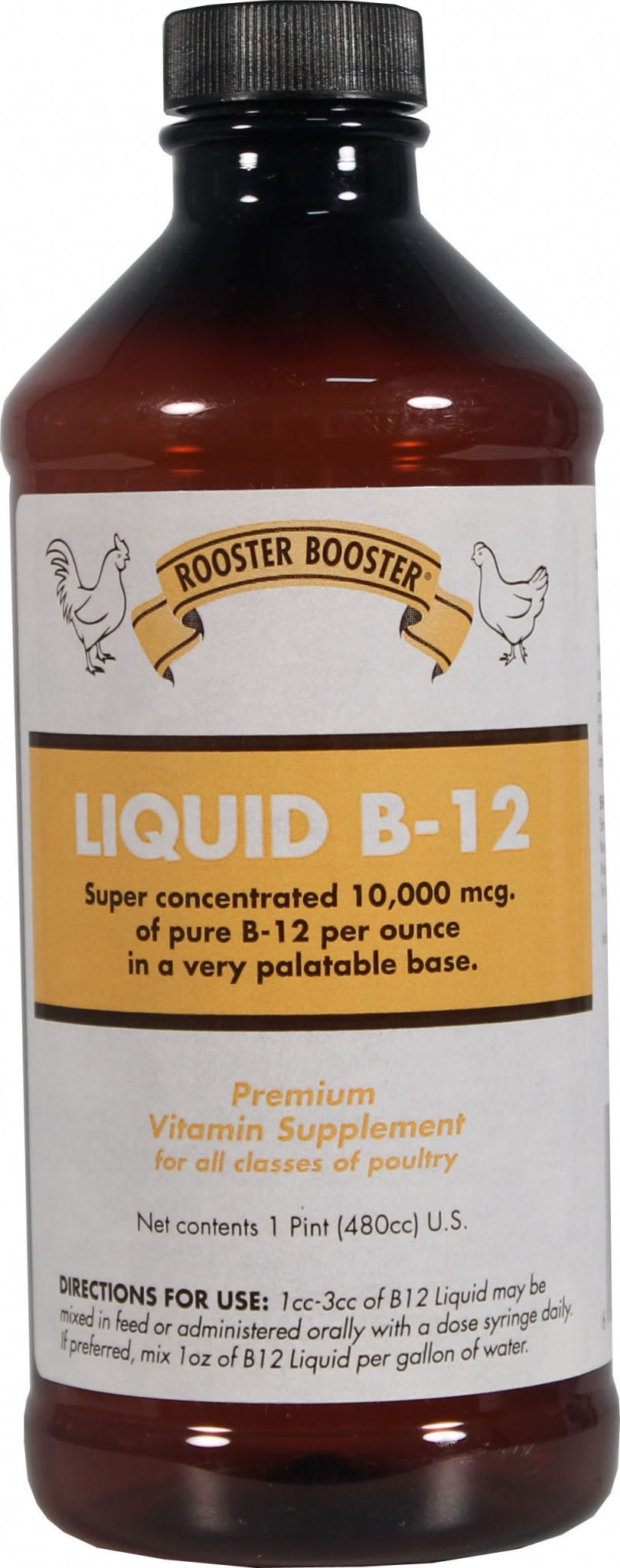 Rooster Booster Liquid B-12 Premium Vitamin Supplement ...