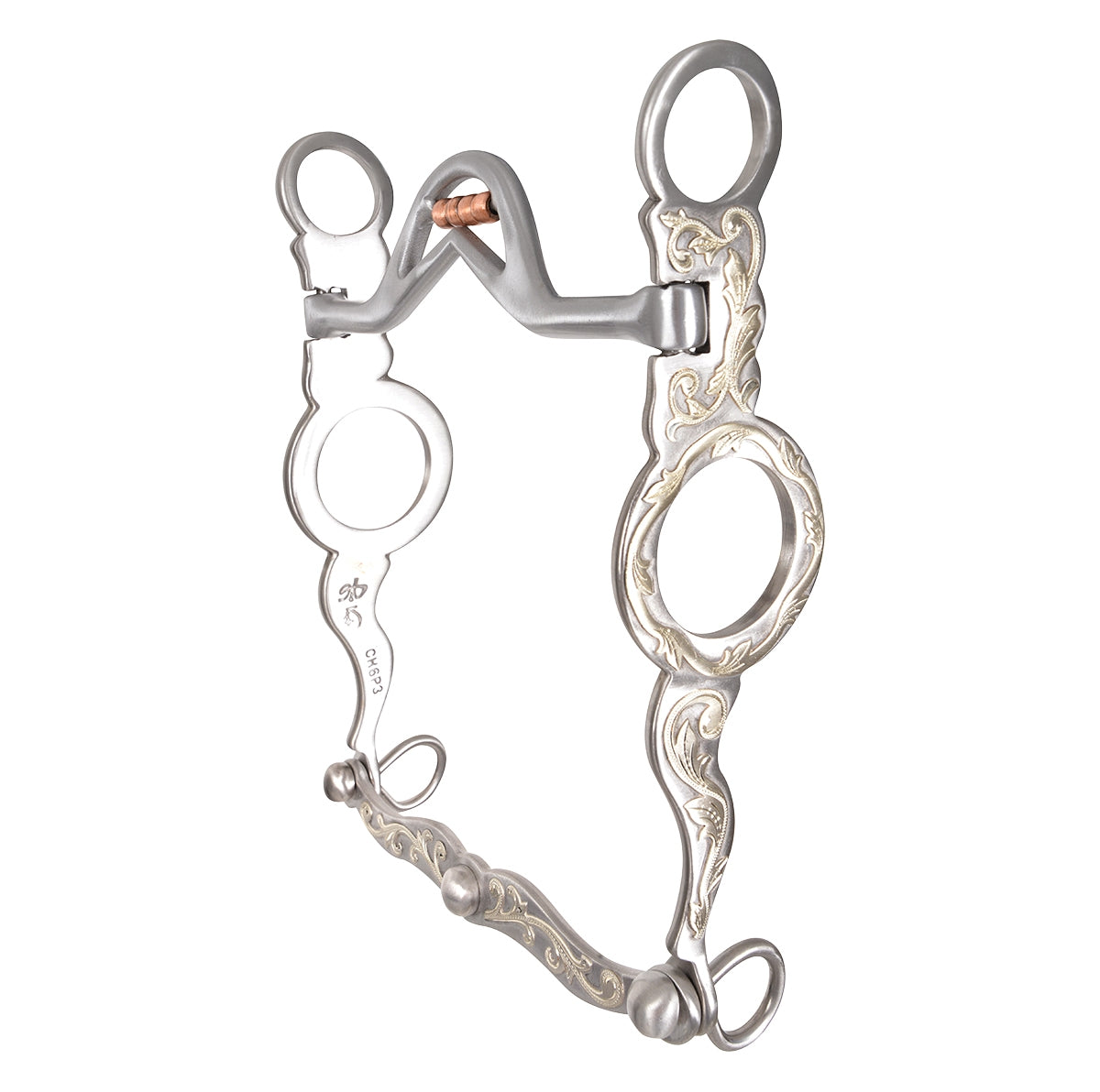 Classic Equine Les Vogt Ported Roller Cowhorse Bit- 1 1/2 ...