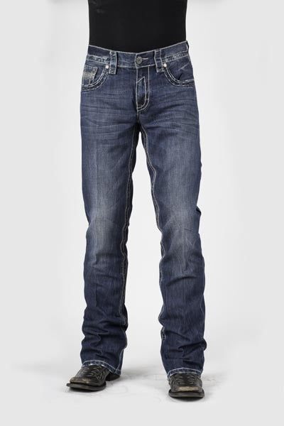 Stetson Mens 1014 Fit Flap Back Pocket Lower Rise Jeans ...