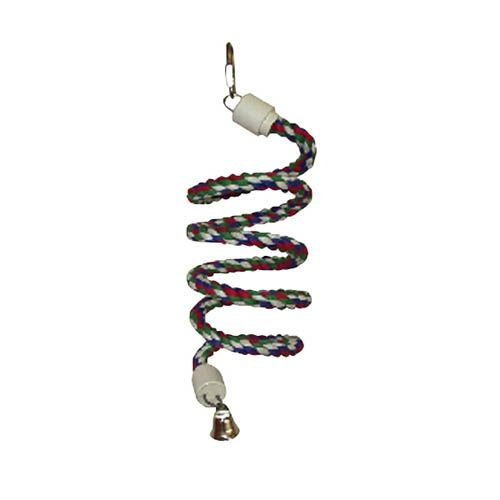 Happy Beaks Cotton Rope Boing With Bell Bird Toy – EquestrianCollections