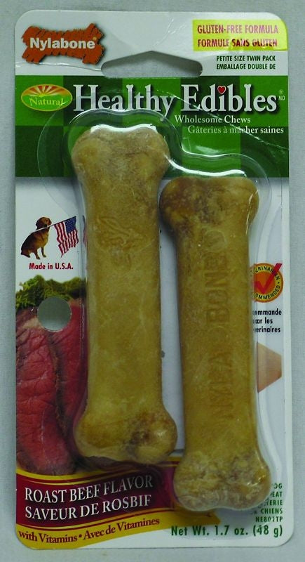 Nylabone Healthy Edibles Bone with Vitamin – EquestrianCollections