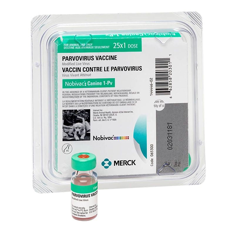 Nobivac 1PV 25x1ml Vials Canine Vaccine – EquestrianCollections
